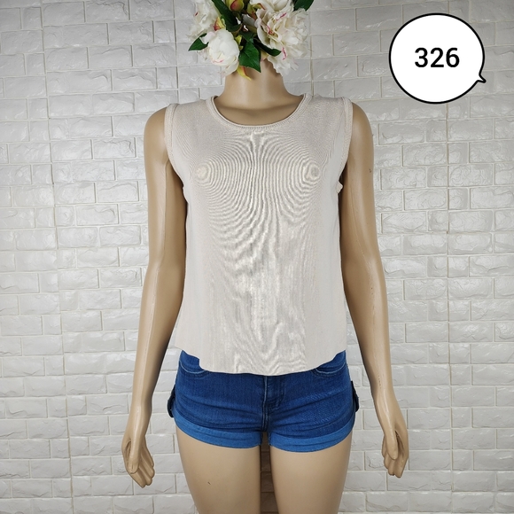 Rena Rowan | Tops | Rena Rowan Large Beige Knit Top 5 For 2 | Poshmark